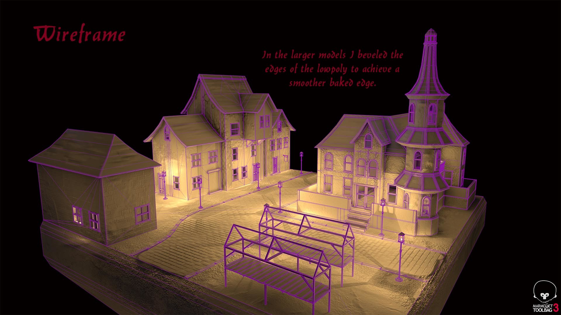 Jaime Ward - Smoggy Steampunk Town