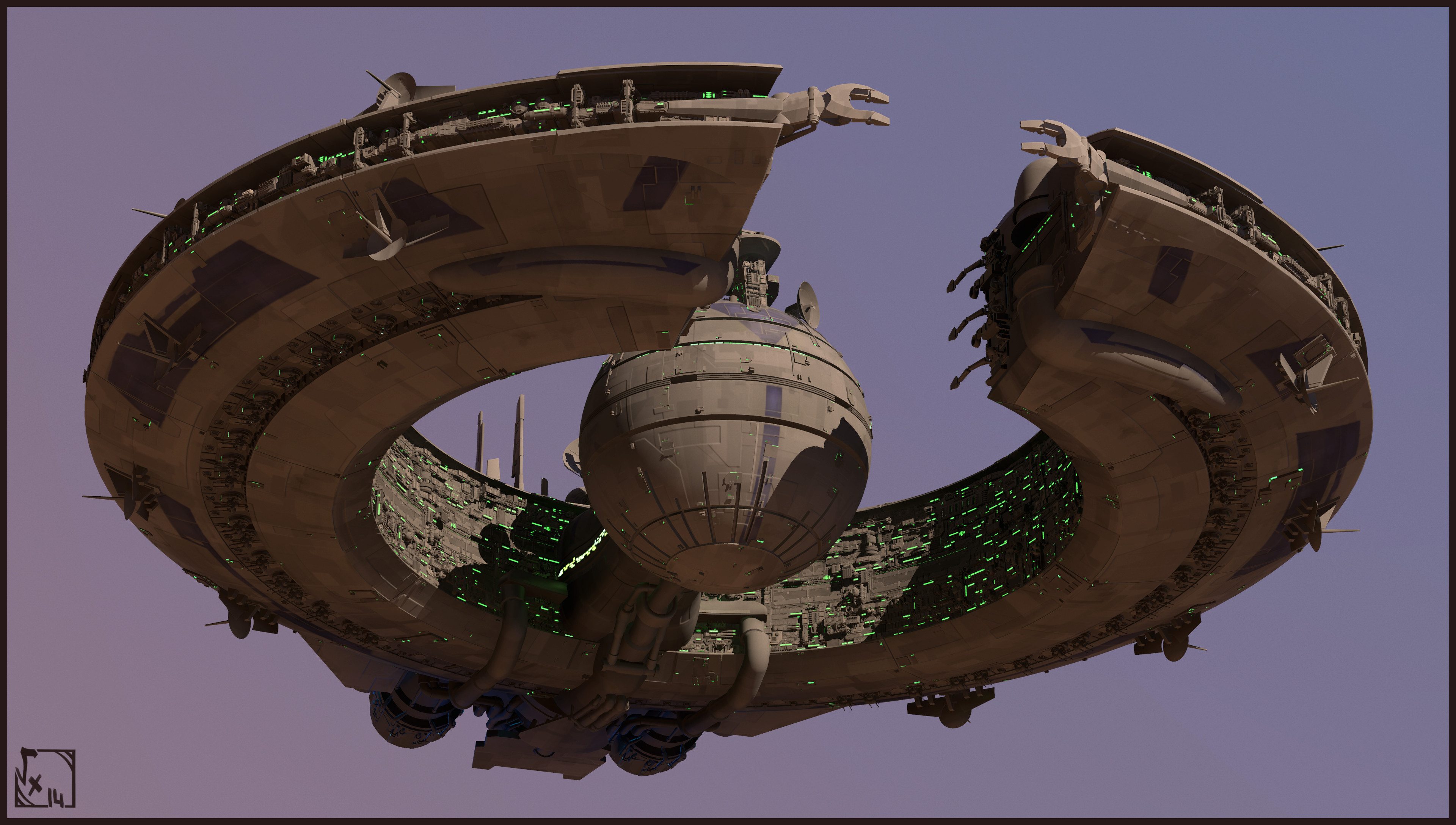 Art of Vexod14 - Star Wars - Redemption | StarDestroyer Class Lucrehulk