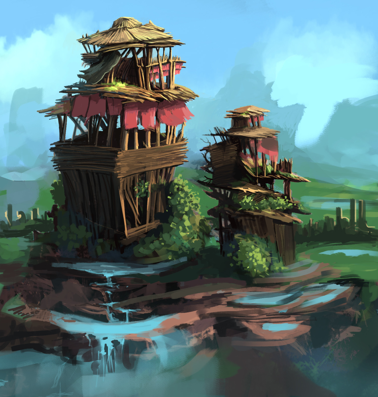 ArtStation - Watch Tower
