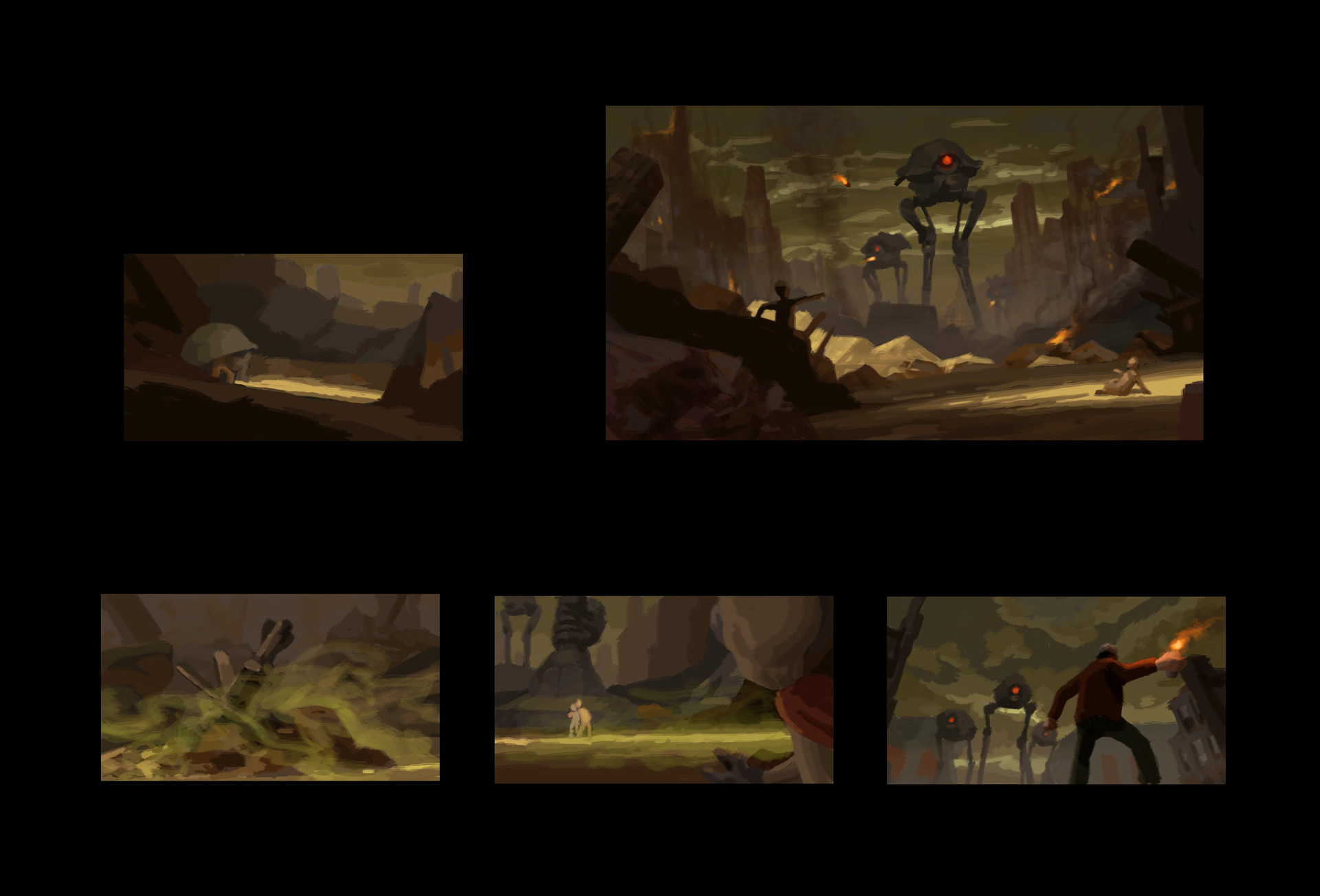 Christophe Vacher - "9" movie Art Direction, produced by Tim Burton