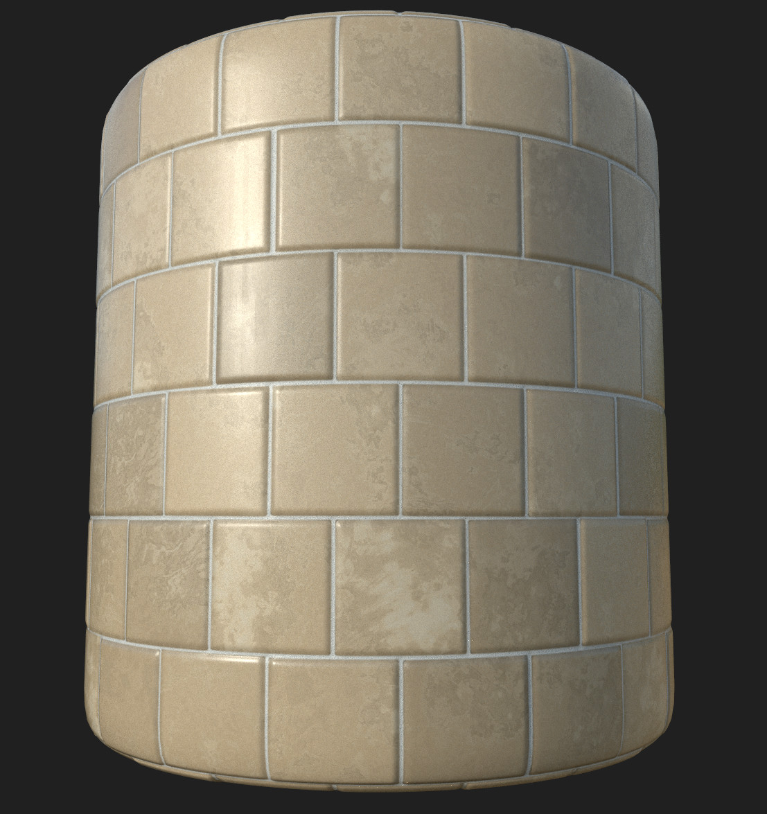 ArtStation - Ceramic Tile Procedural Wall Material