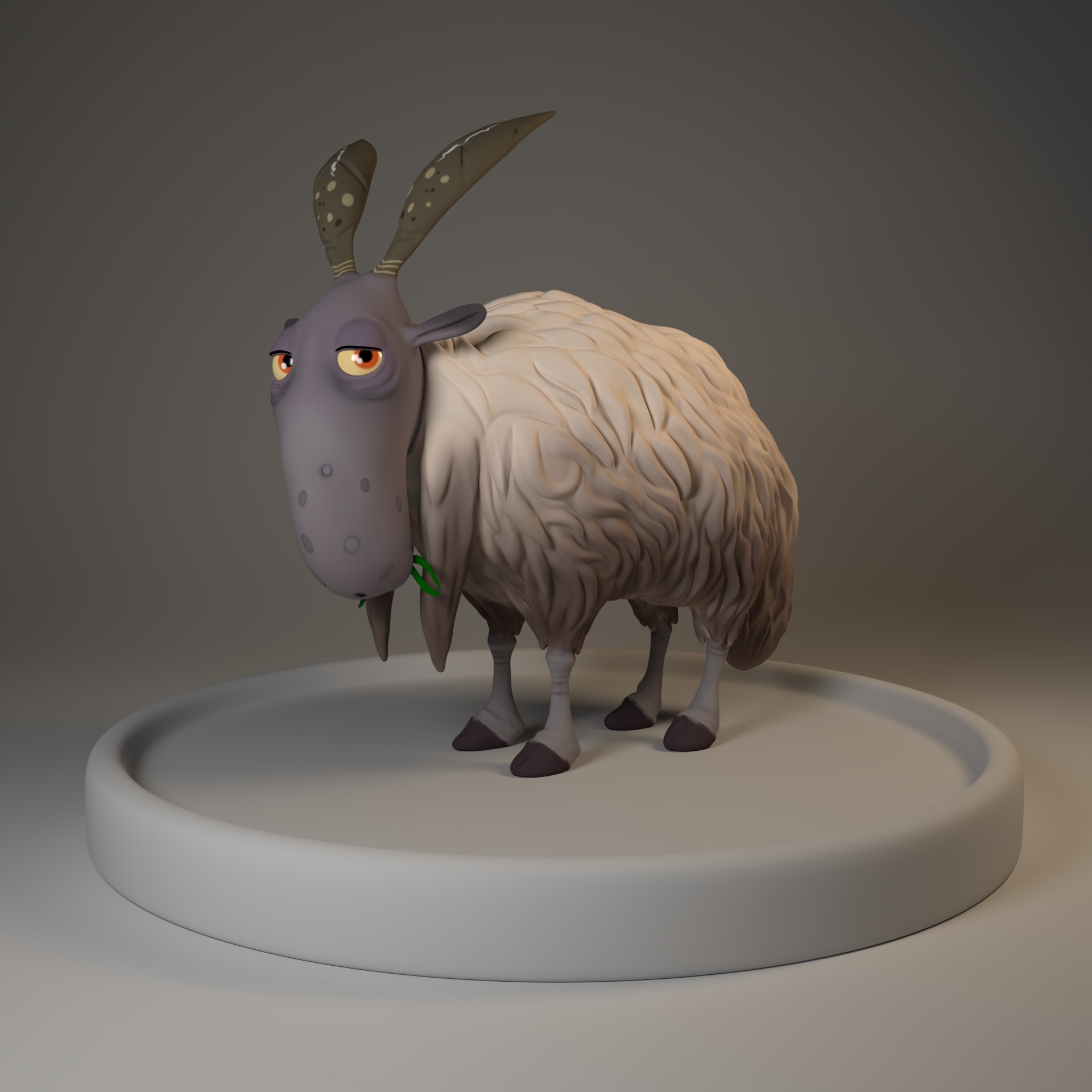 ArtStation - Goat Cartoon