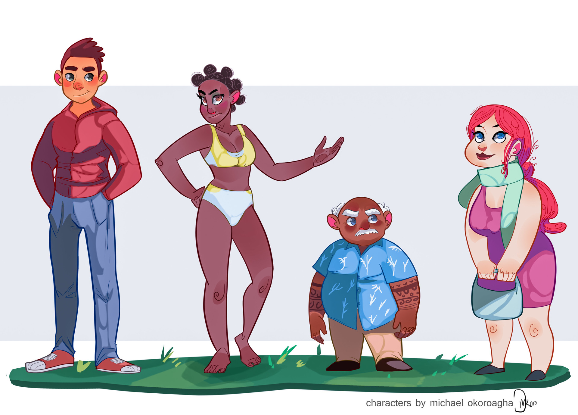 ArtStation - random characters