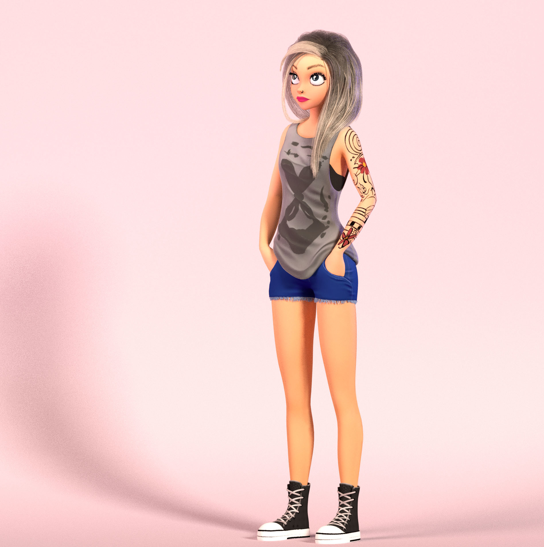 Kaitlin Foster - Tatoo Girl