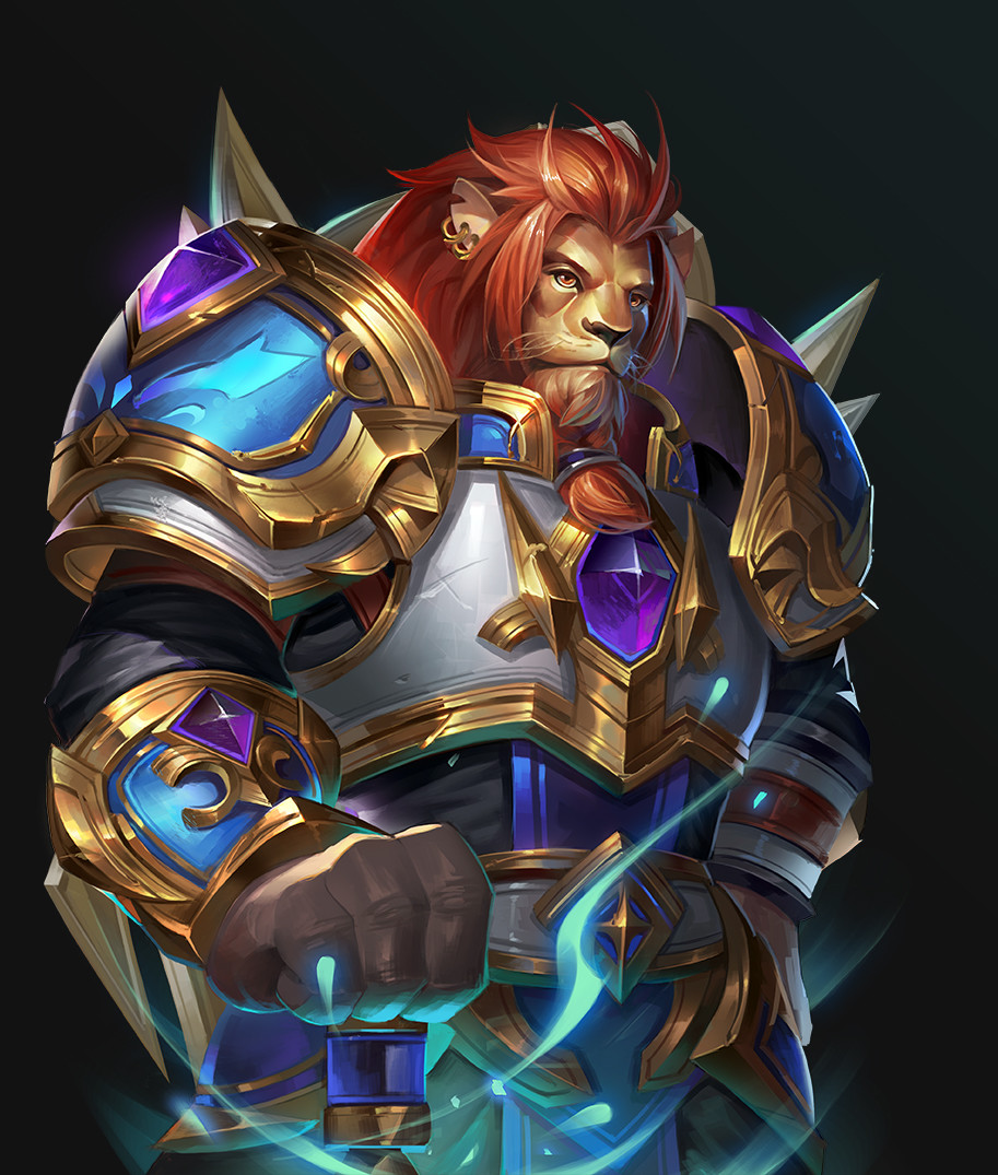 Lion by Stark Chuang : r/ImaginaryArmor