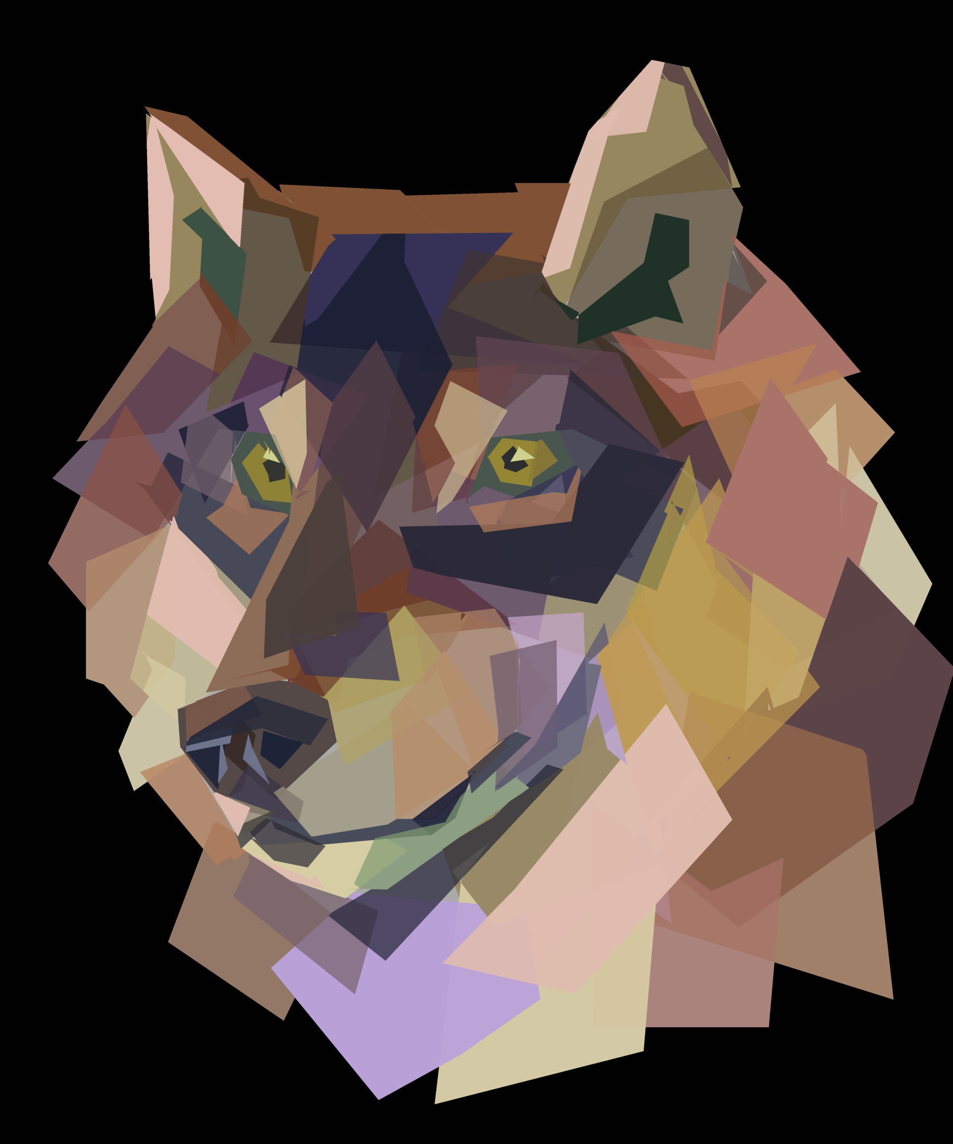 ArtStation - Wolf Mosaic