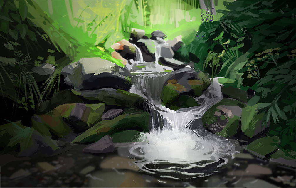 Yeska Cherkashina - Creek