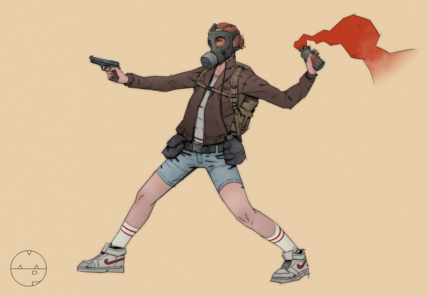 ArtStation - Riot Girl Character Design