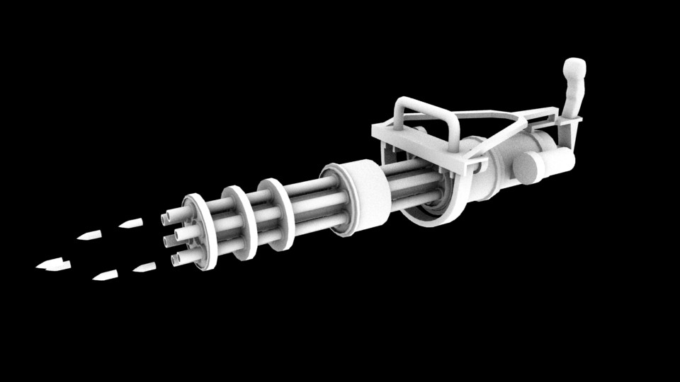 ArtStation - Machine_gun