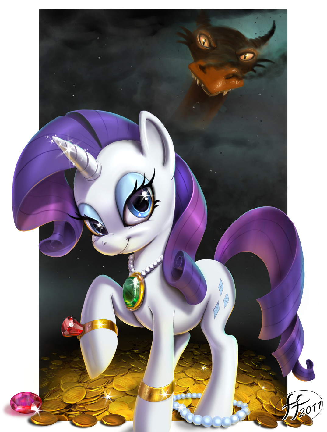 Rarity Fan Art