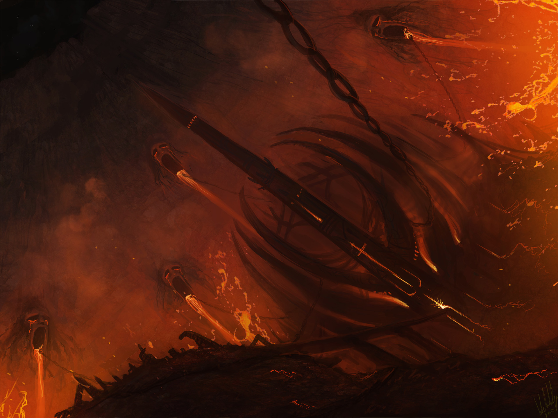 ArtStation - Magma Fortress