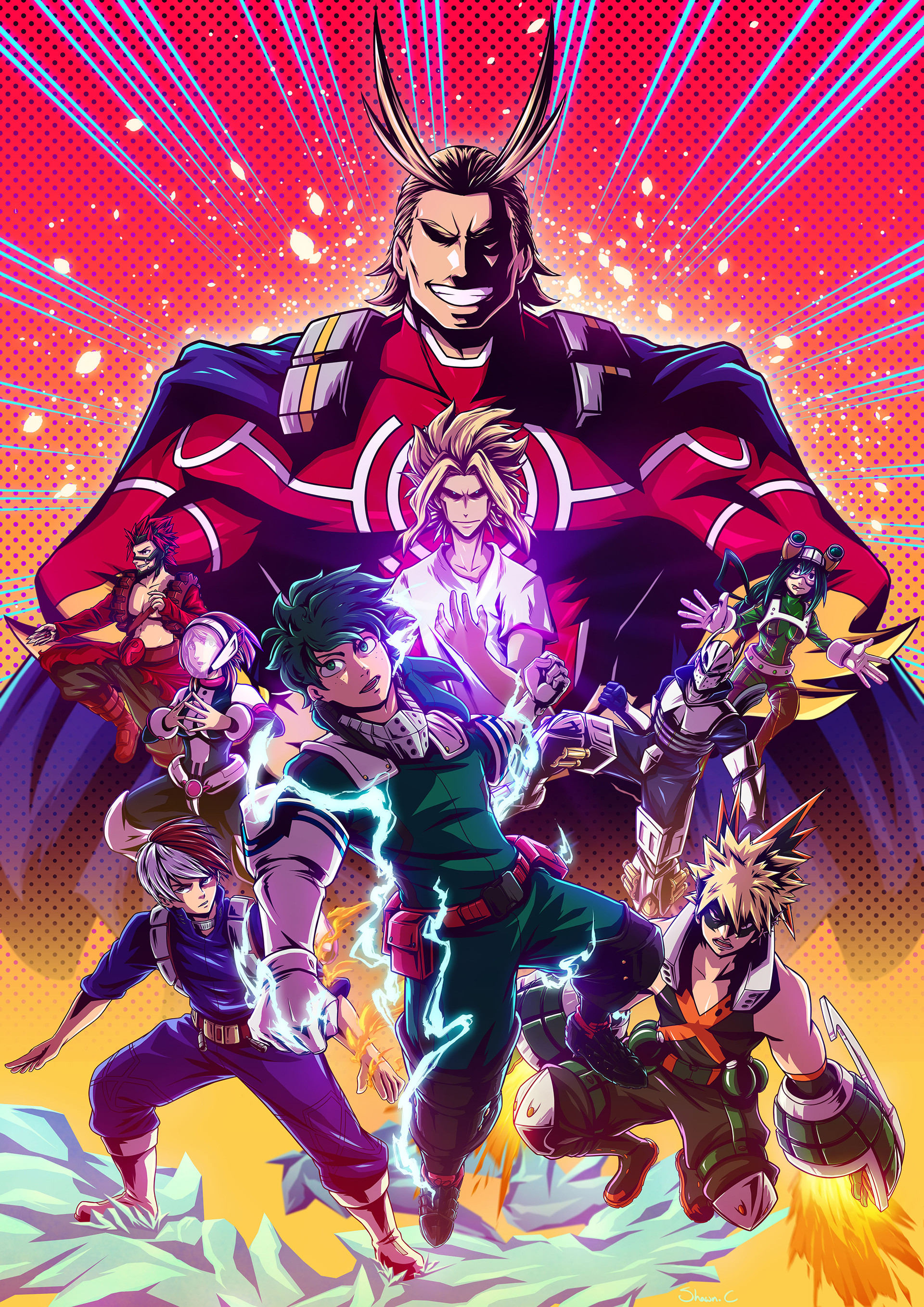 ArtStation - Hero Academia