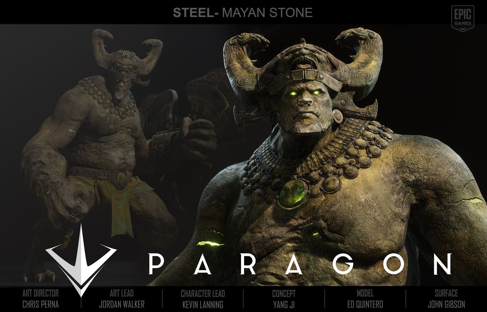 ArtStation - Paragon | Steel - Mayan Stone
