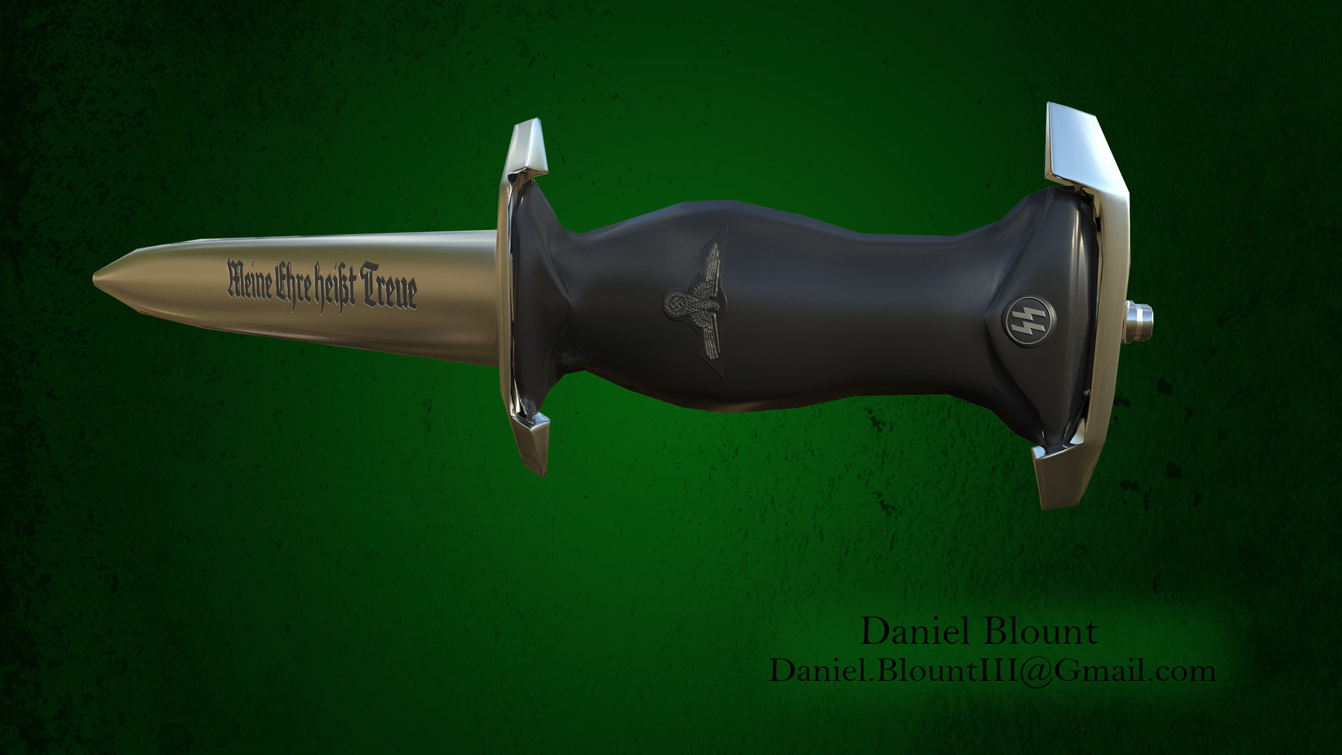 Daniel Blount III - WW2 Dagger Asset Project Breakdown