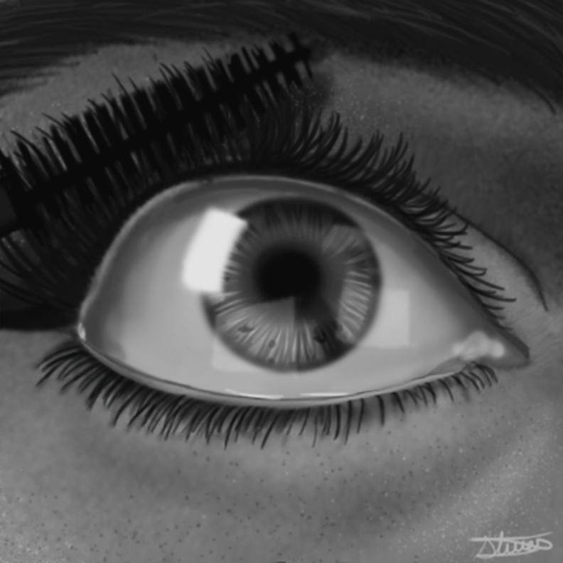 ArtStation - Eye with mascara