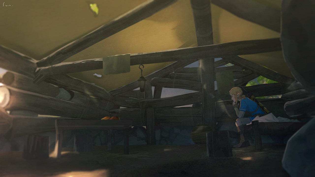 ArtStation - Fanart of TLoZ: BotW