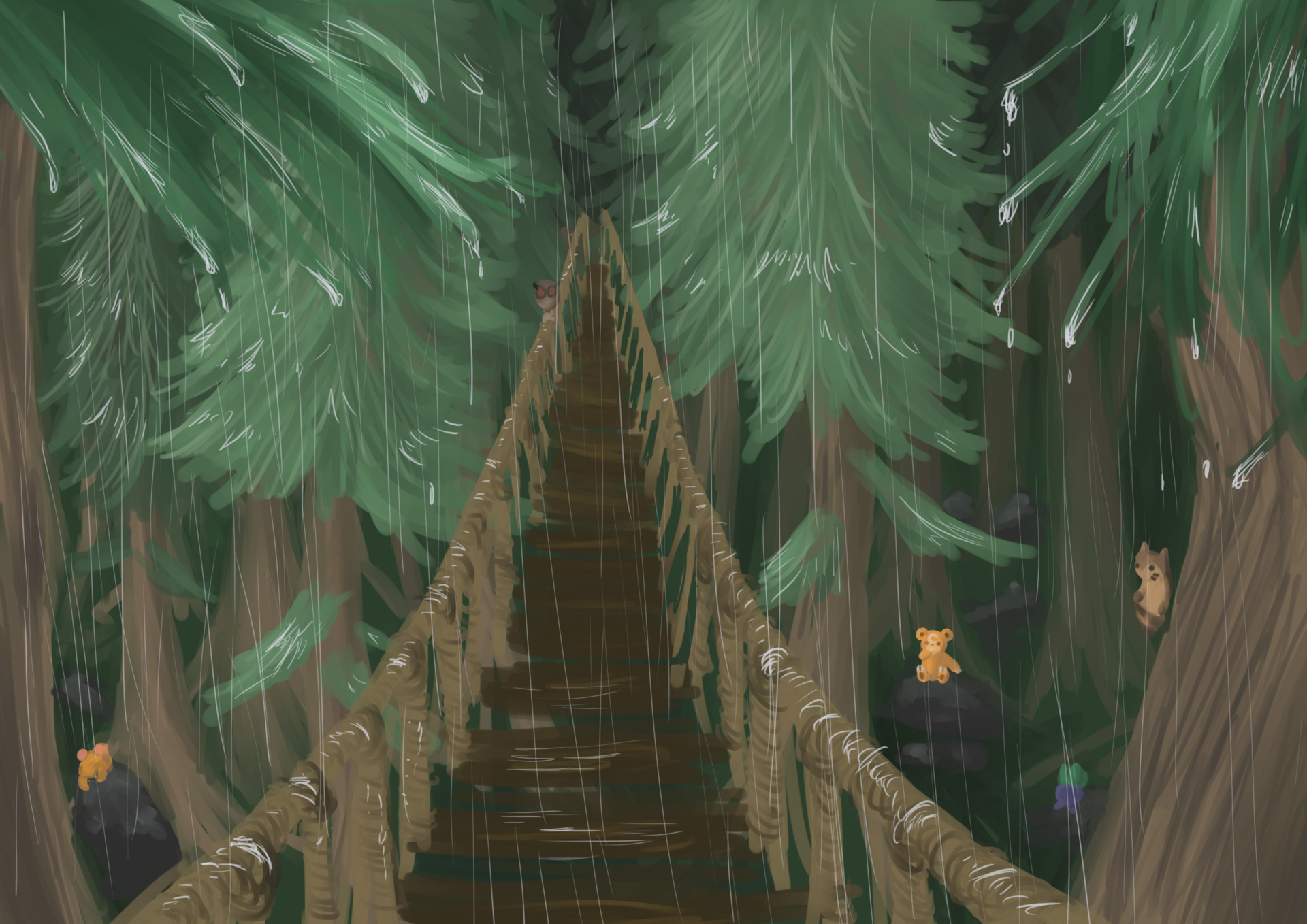 ArtStation - BC as a Pokemon Region