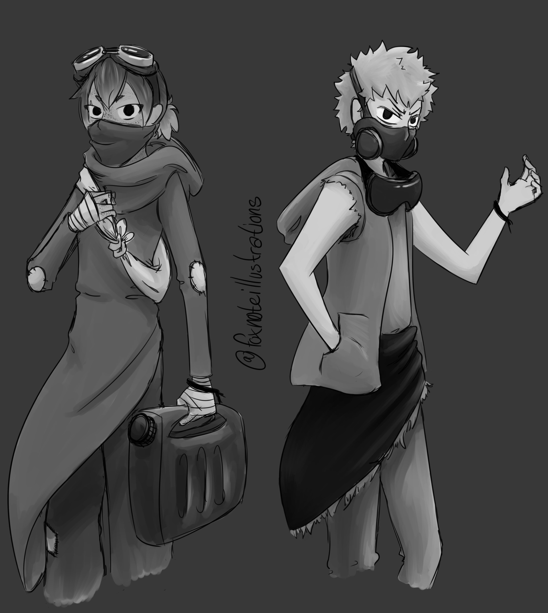 ArtStation - Post-Apocalypse-MHA