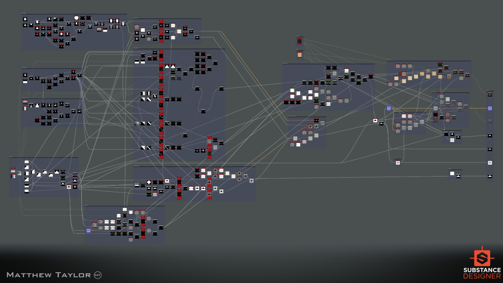 Matt Taylor's Portfolio - Gimli's Armour - 100% Substance Designer