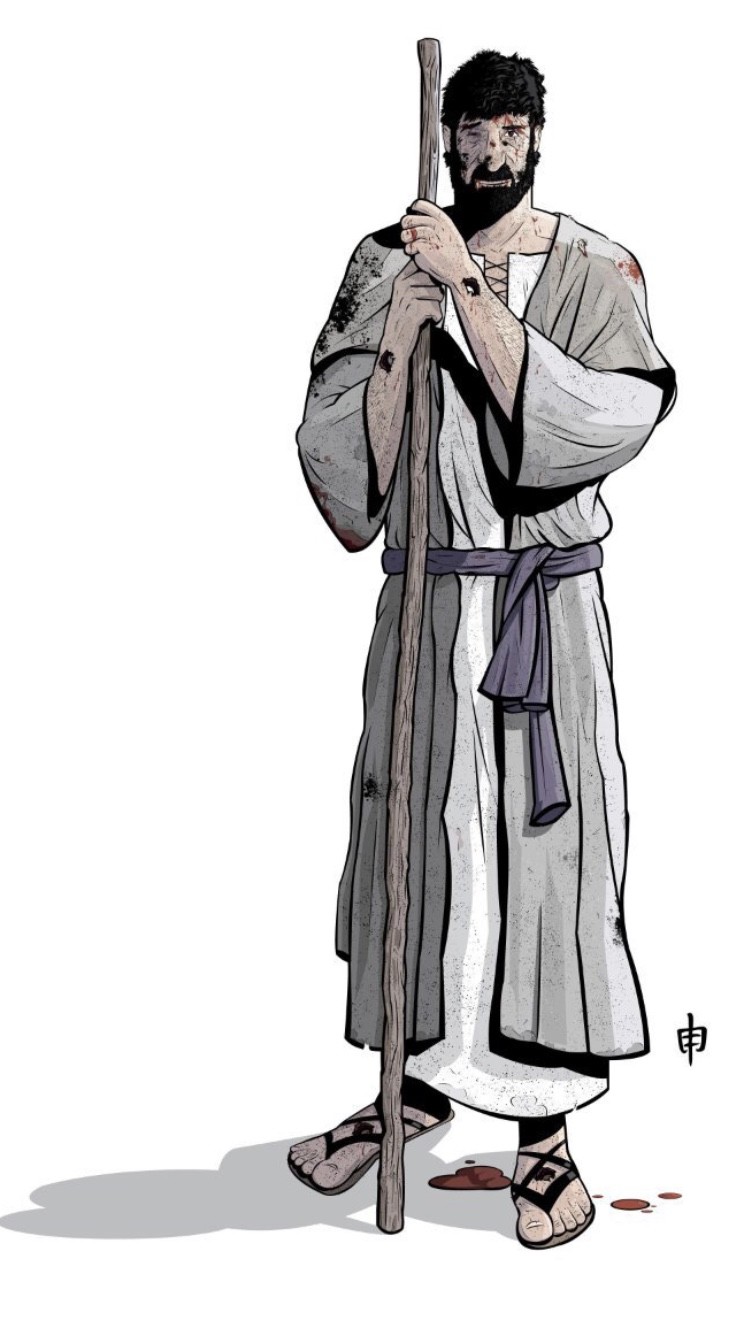 Blake M. Kandzer - Character Design - Jesus from “THE FOREVERMORE WAR ...