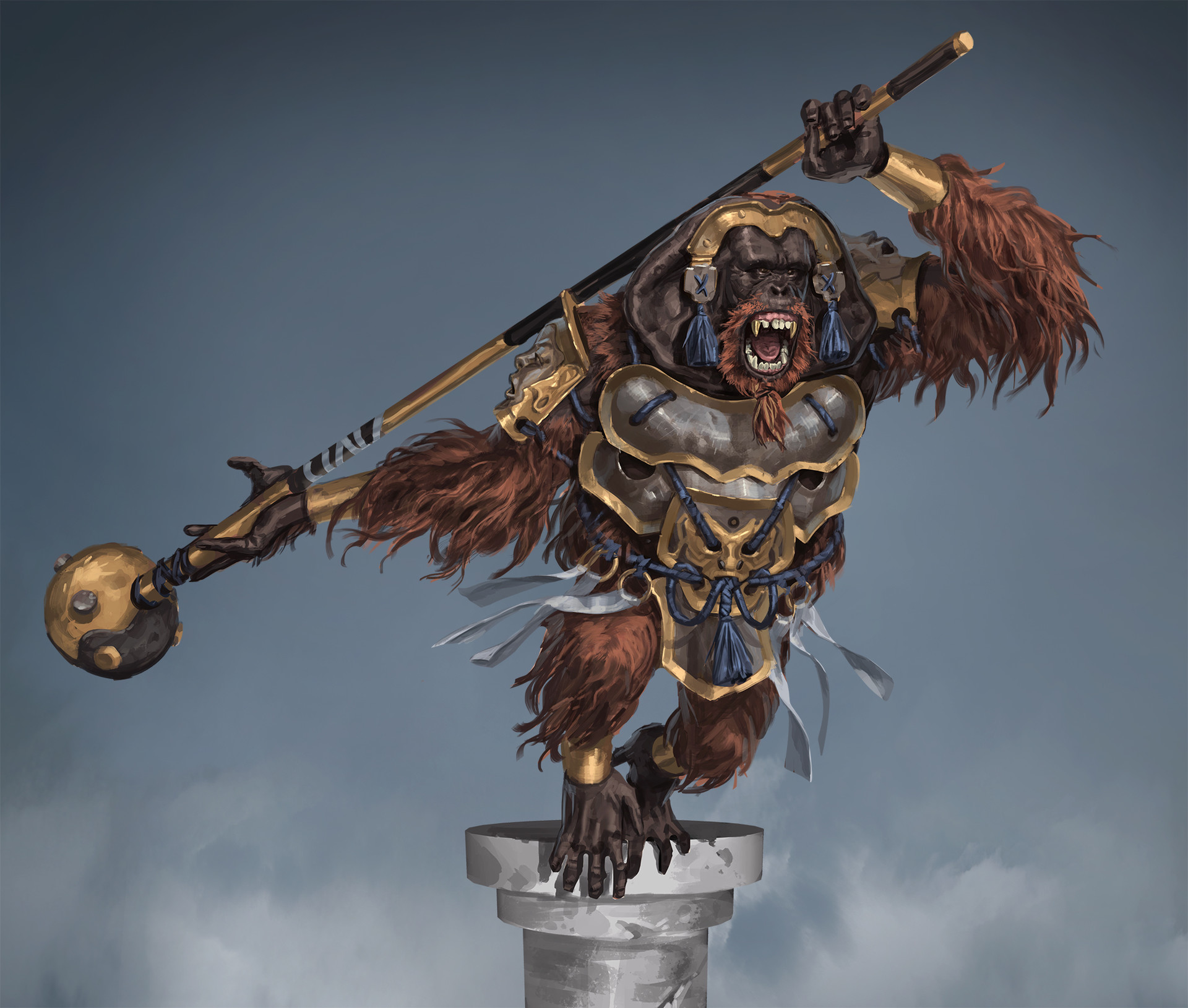 ArtStation - Armored Orangutan