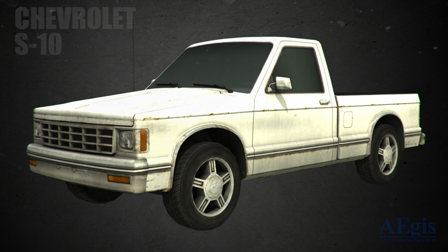 ArtStation - Chevrolet S-10
