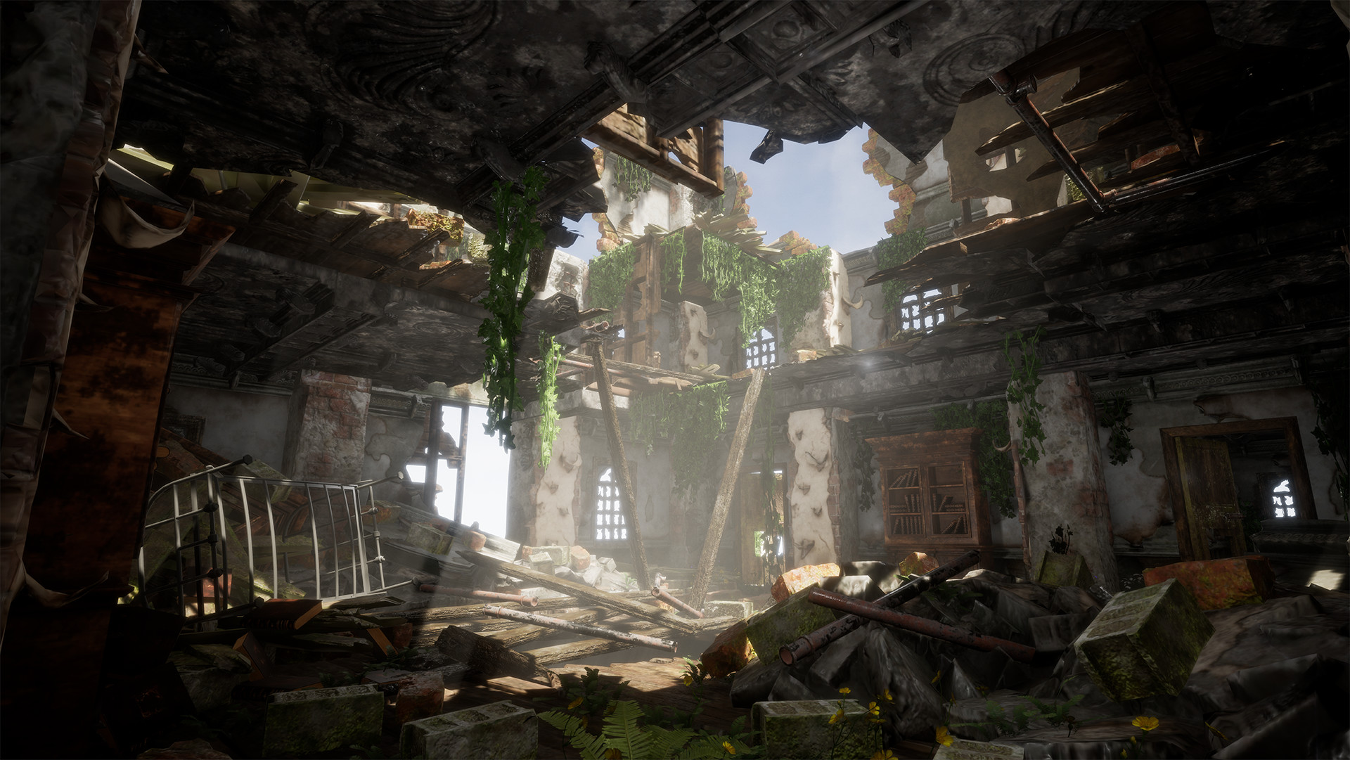 ArtStation - Modular Destroyed House