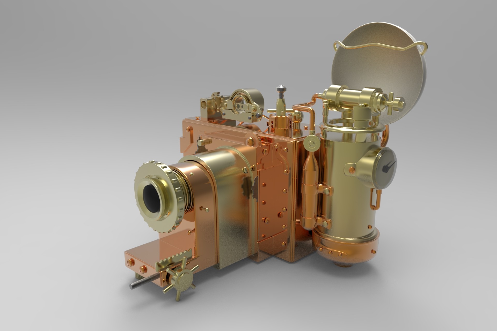 ArtStation - Steampunk camera