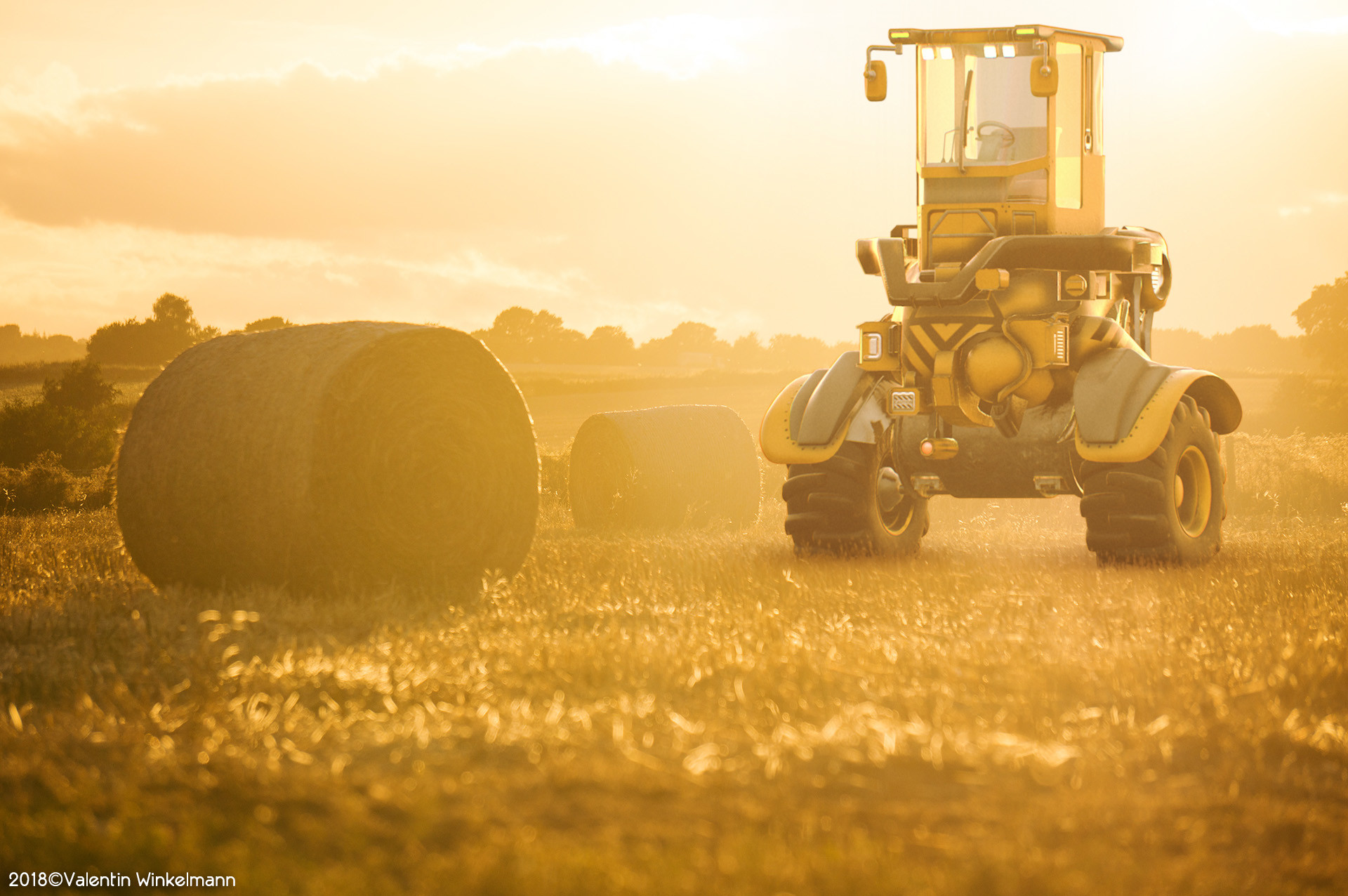 Segway-Tractor by Valentin Winkelmann : r/ImaginaryTechnology