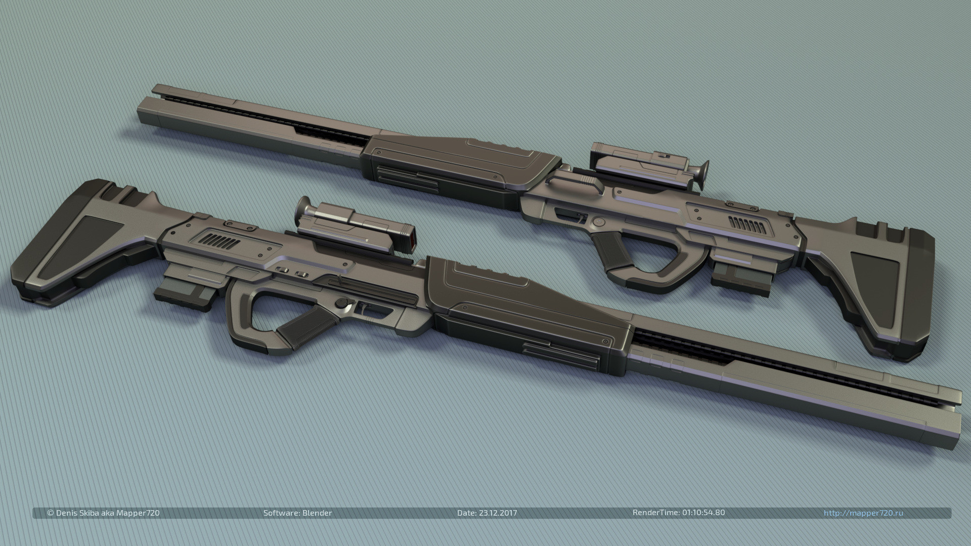 ArtStation - tau2 railgun