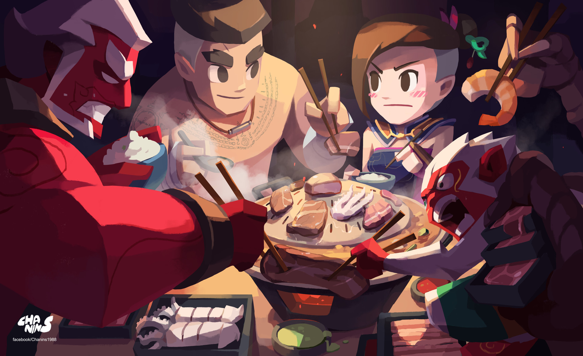 ArtStation - BBQ time