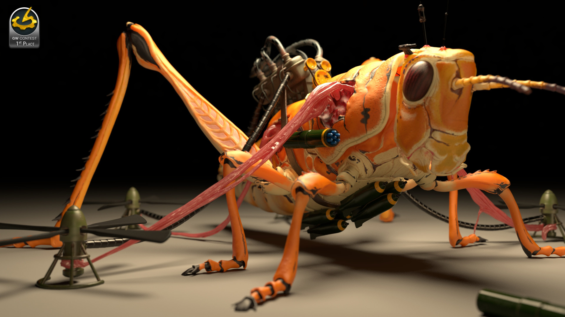 ArtStation - Insect drone