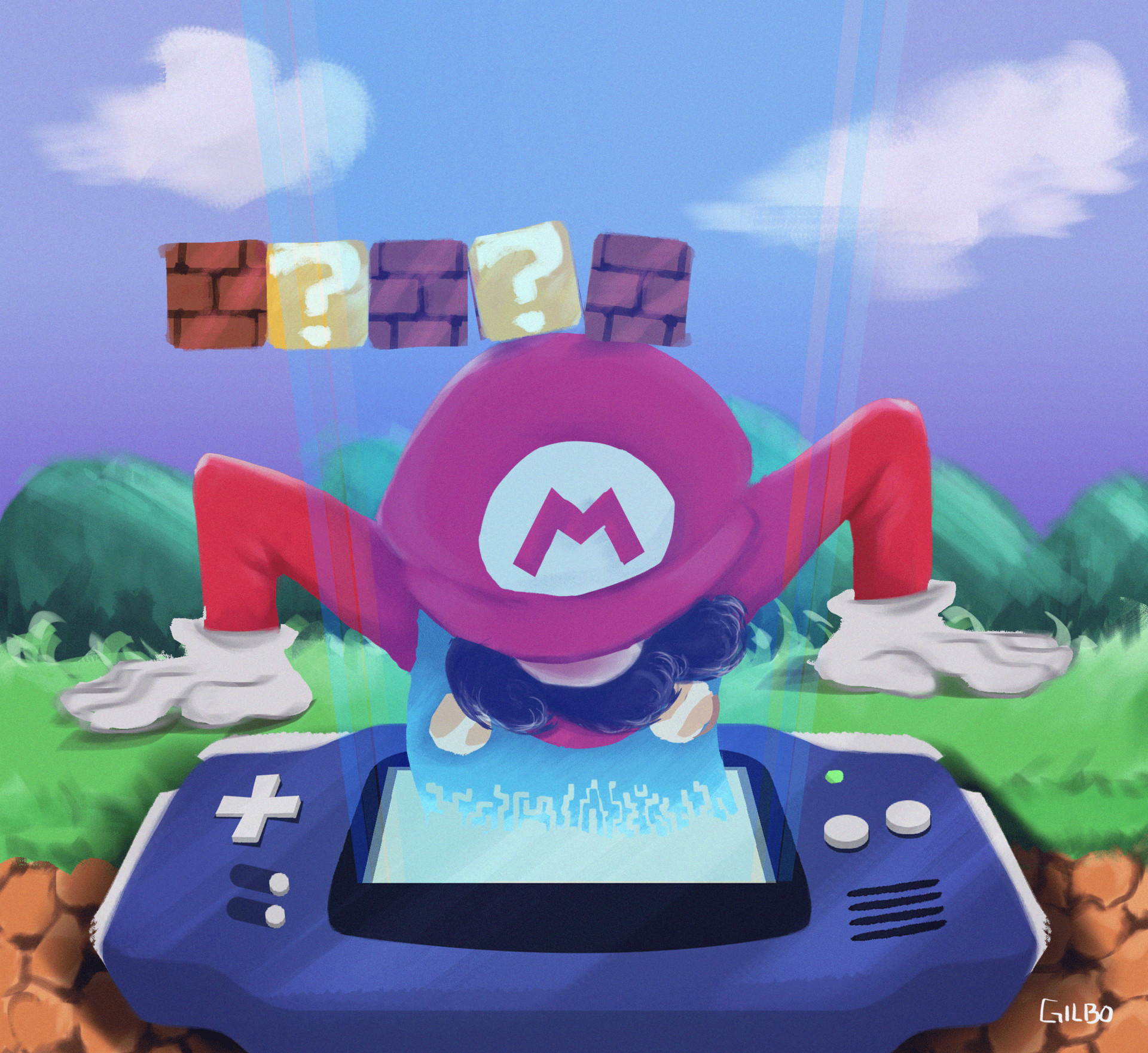 ArtStation - Mario Bros FANART