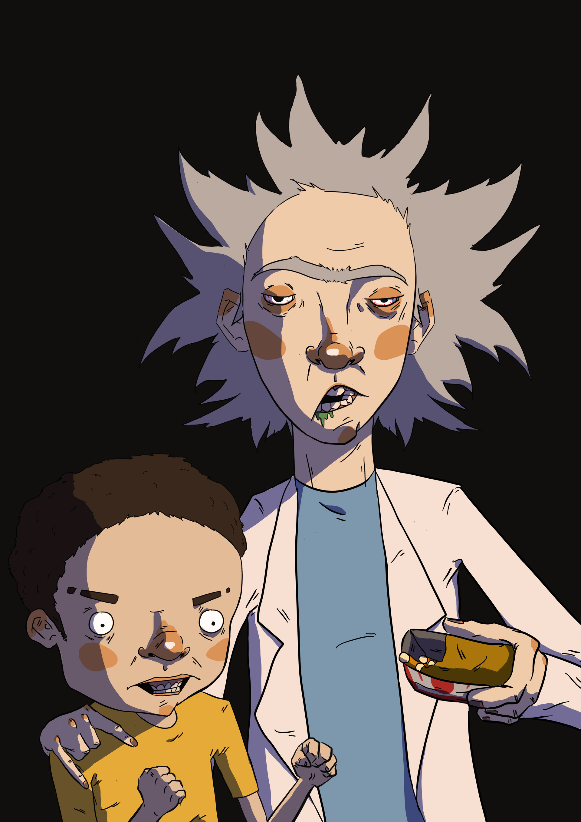 ArtStation - Rick and Morty