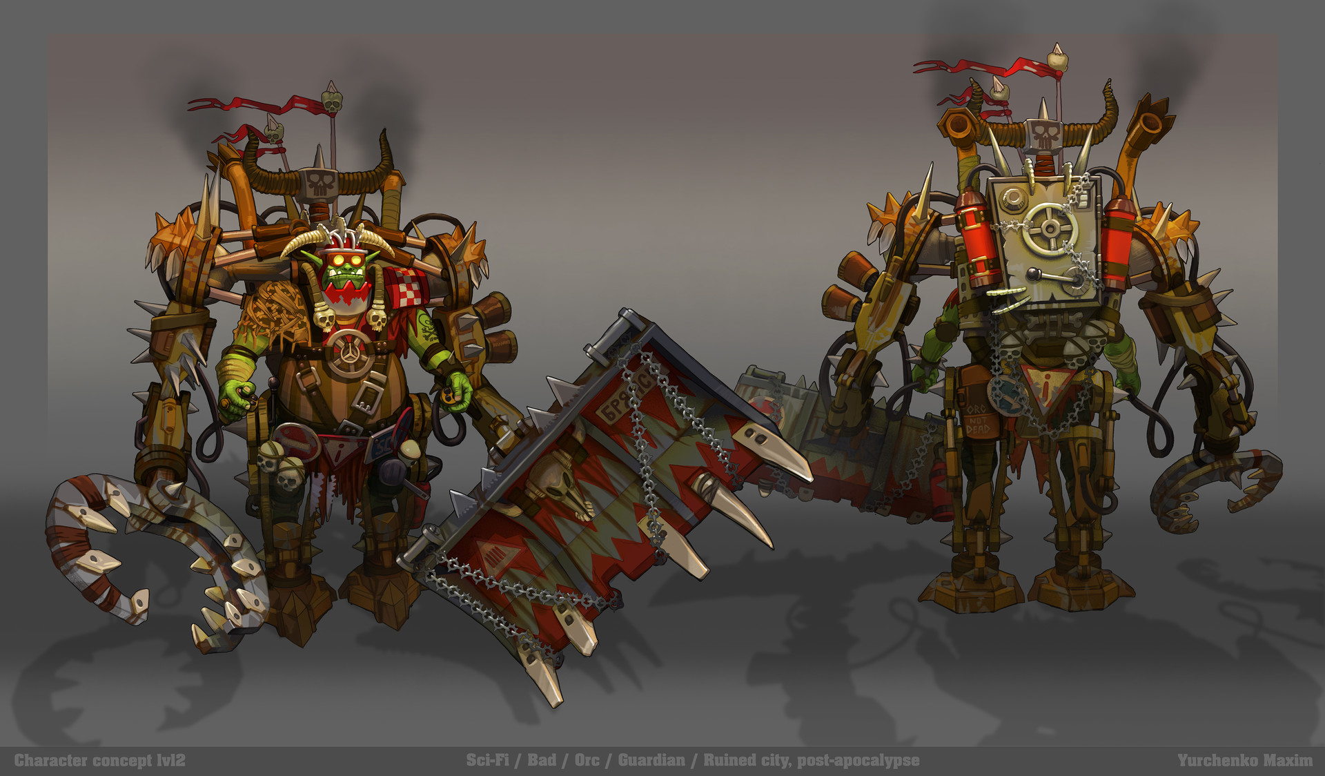 ArtStation - Сharacter concept Orc