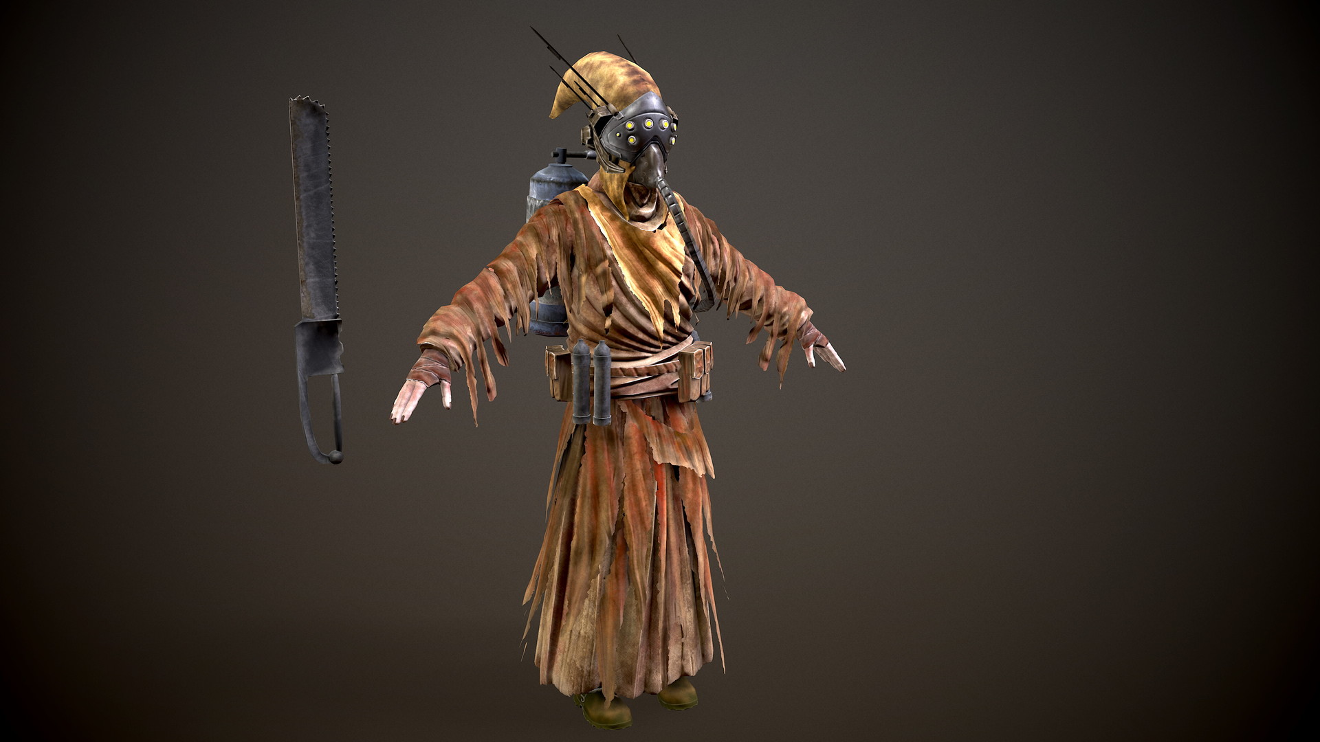 Nick Aahuja - 3D Fantasy Mask Character