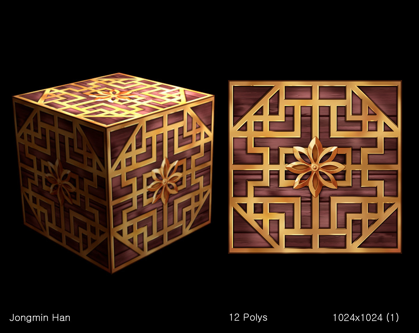 ArtStation - Golden Crate