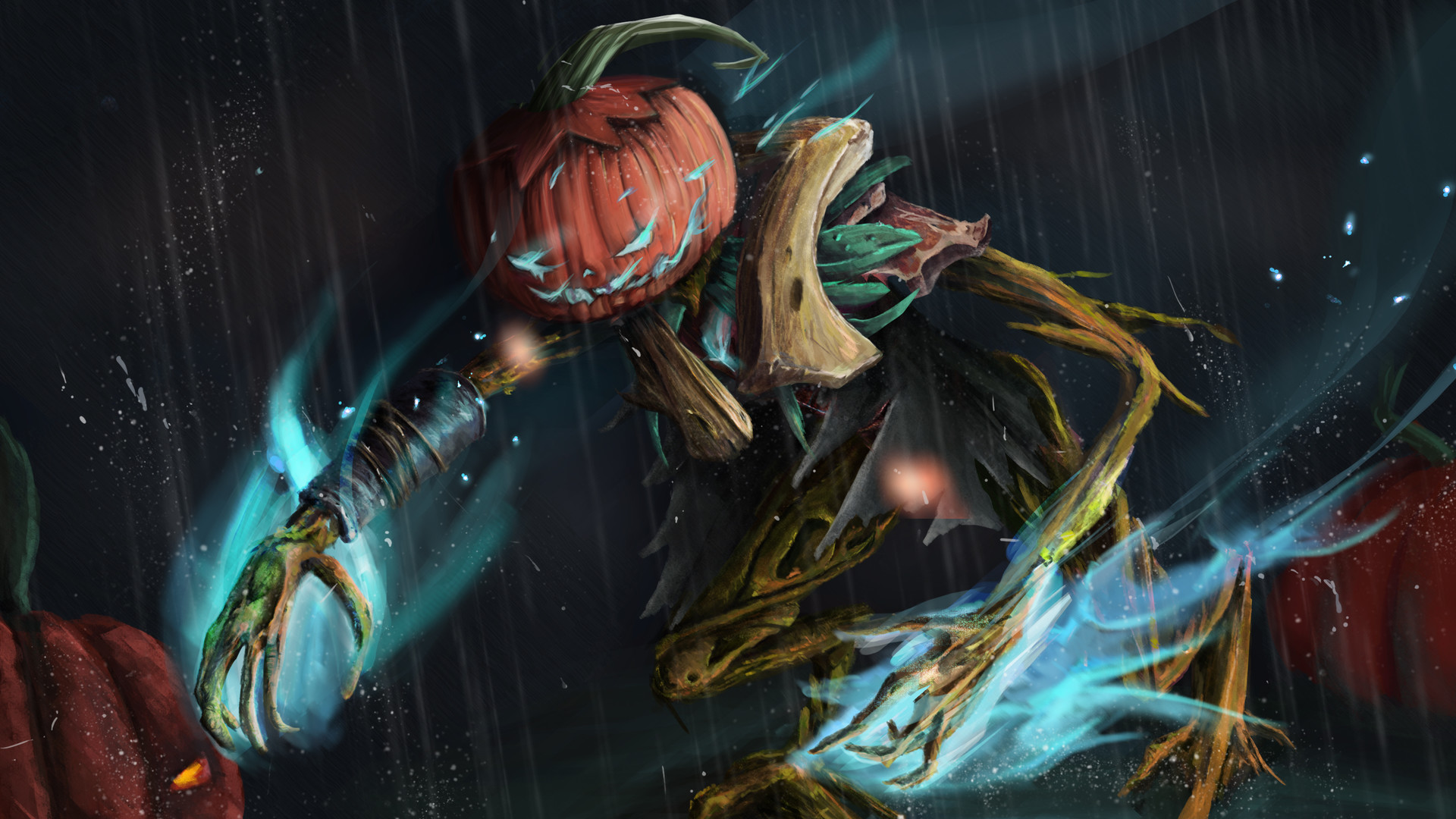 ArtStation - Pumpkin Man is Here