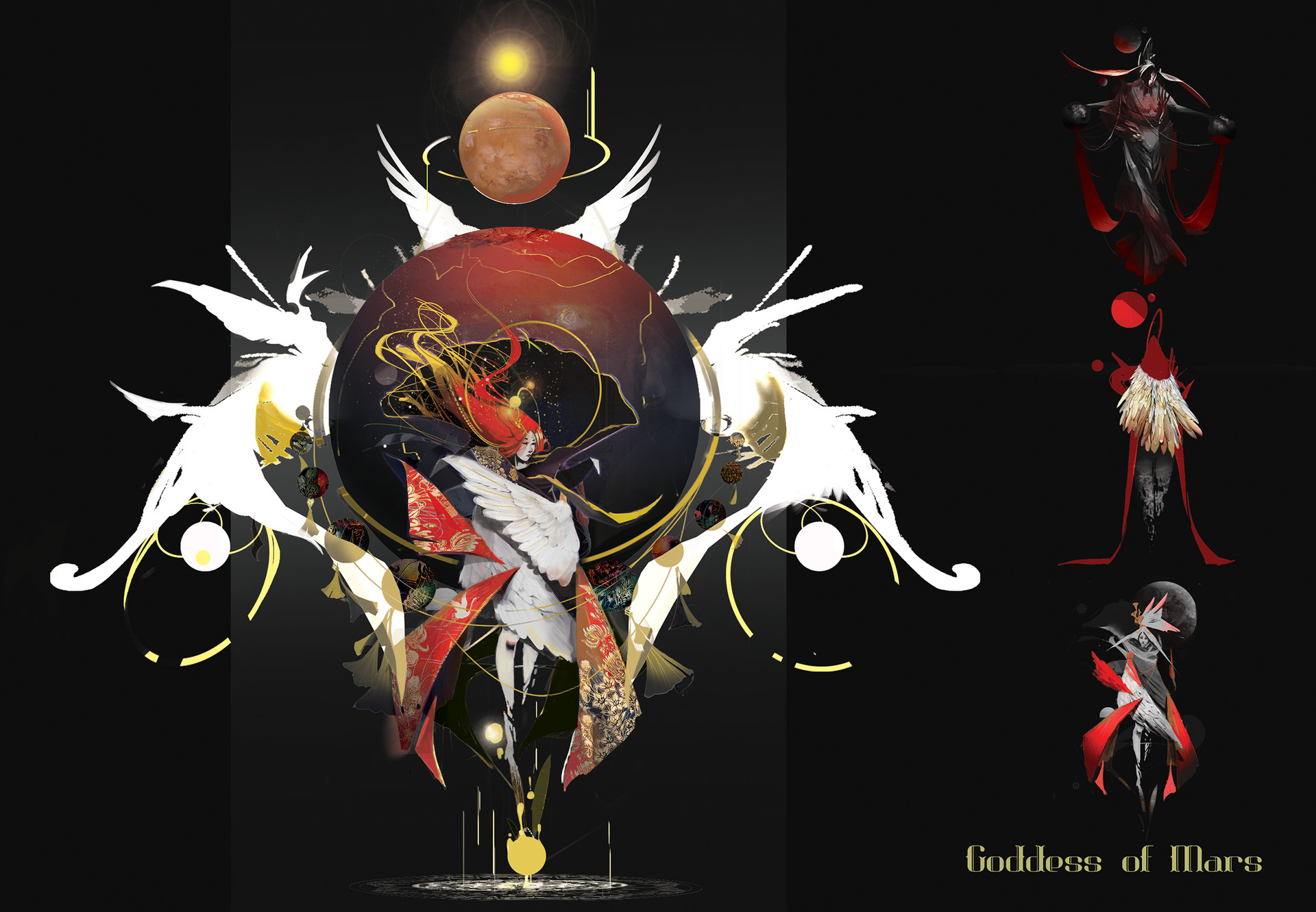 ArtStation - Planetary Goddess