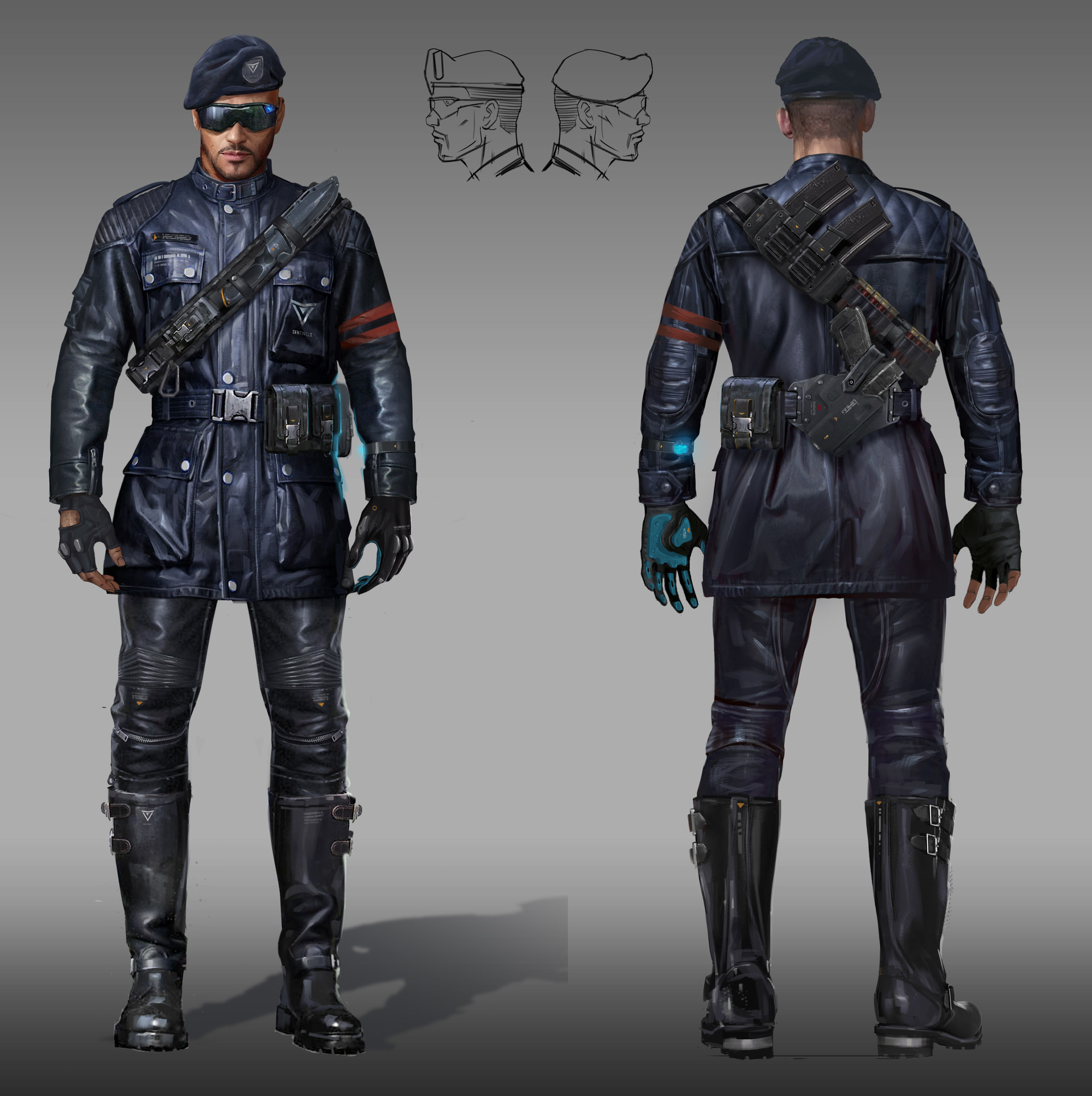 ArtStation - concept for Breakout The sentinel