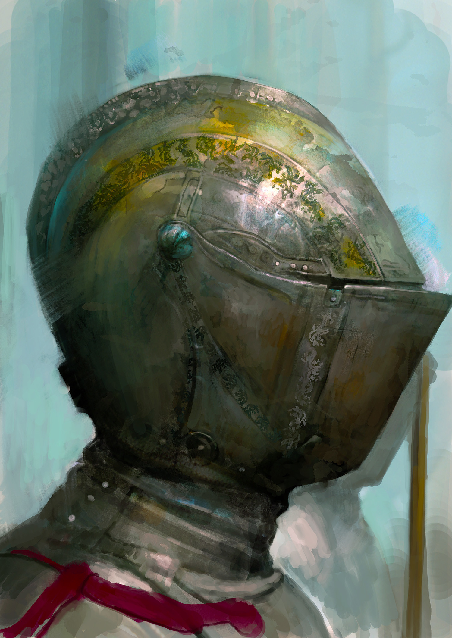 ArtStation - helmet study