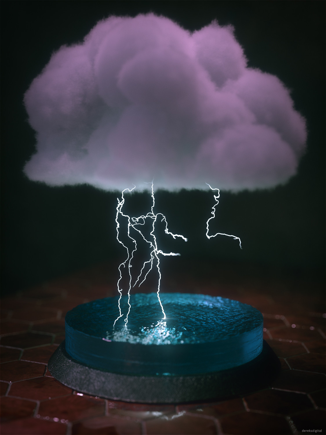 Derek Smith - The Lightning Diorama