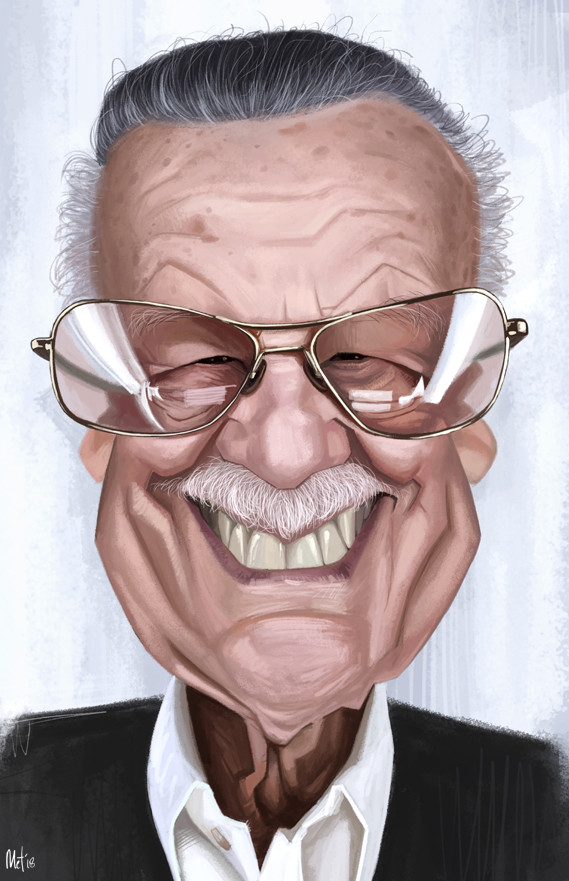 ArtStation - Stan Lee