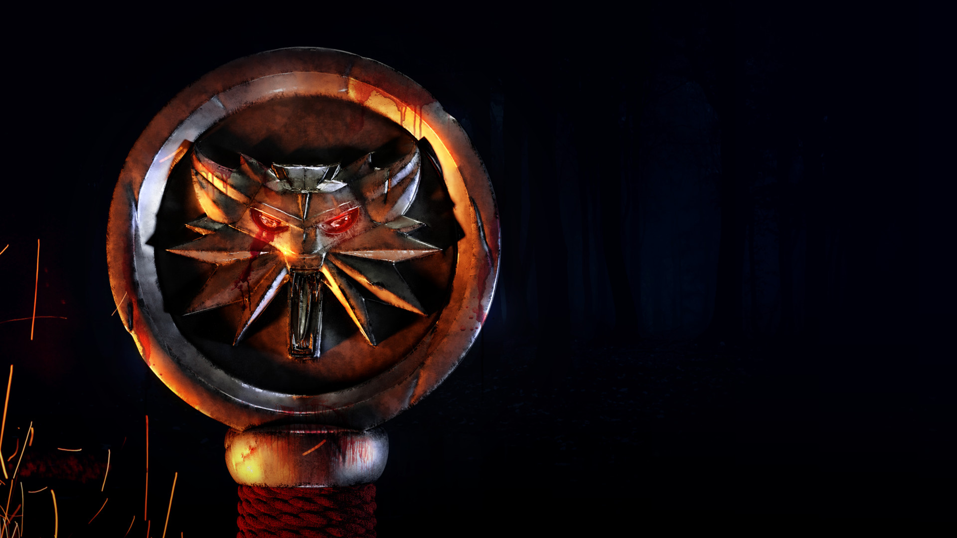 ArtStation - Witcher Fanart - School of Wolf Sword Pommel