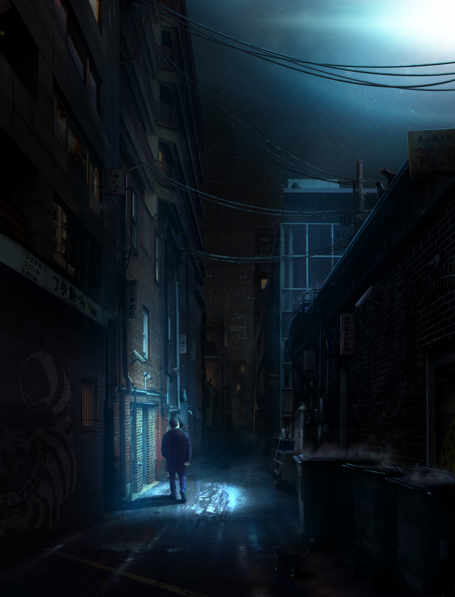 ArtStation - The alley