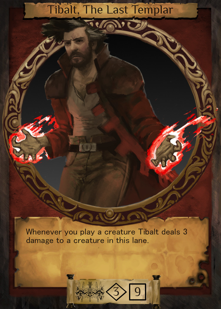 ArtStation - Tibalt, The Last Templar.