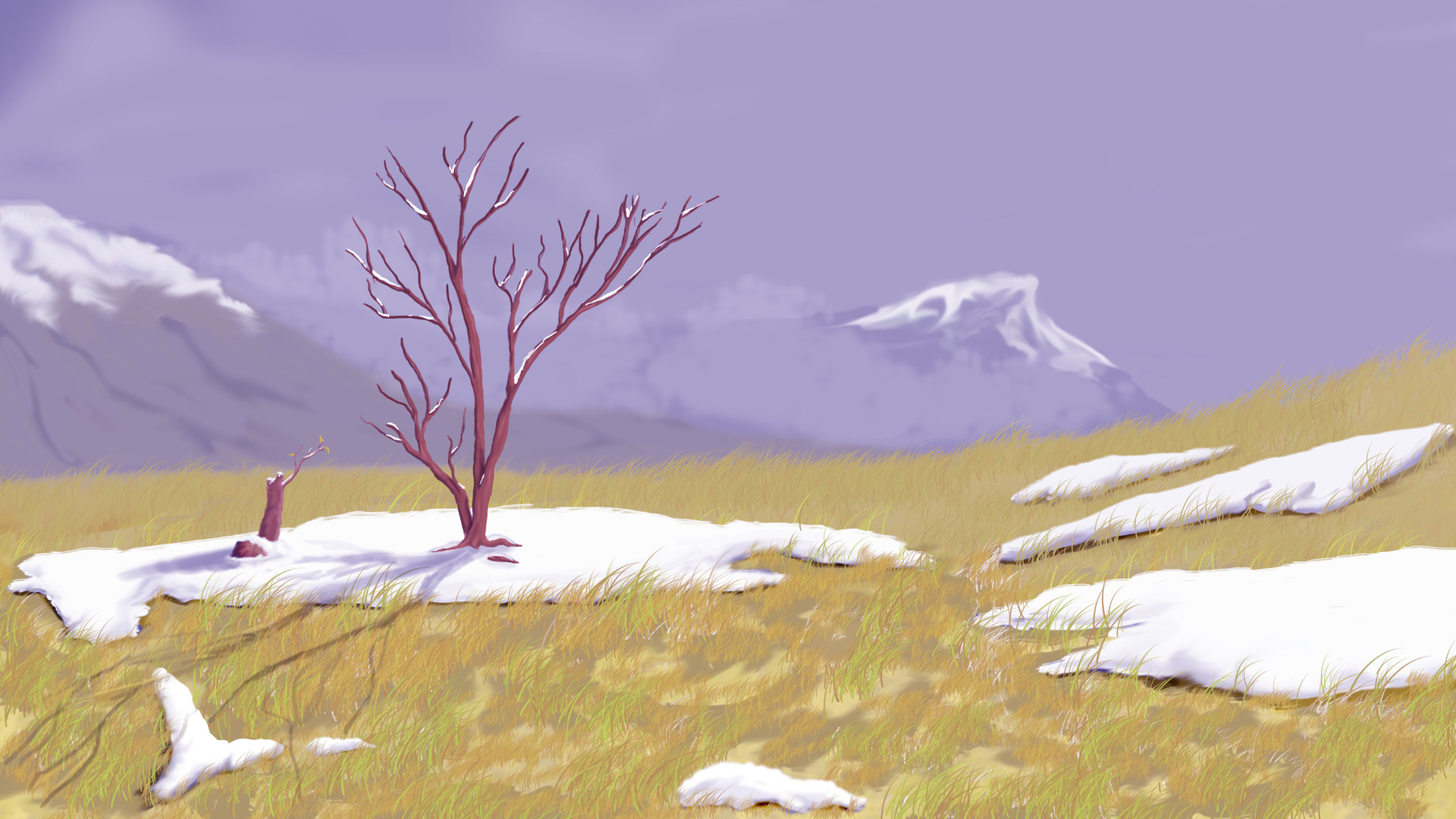 ArtStation - Snow ending