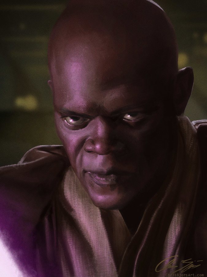 ArtStation - Star Wars: Mace Windu