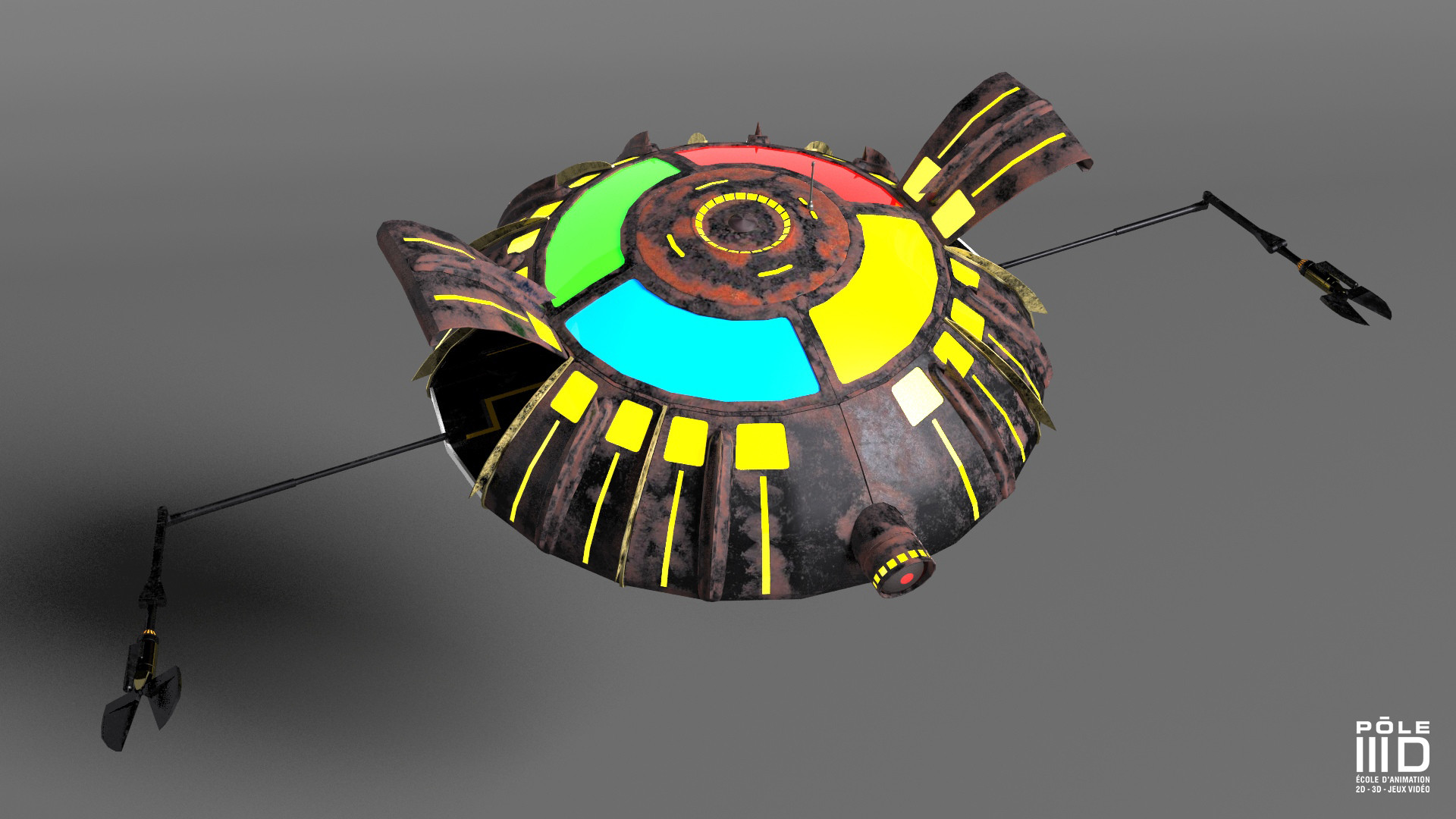 ArtStation - Robot Volant