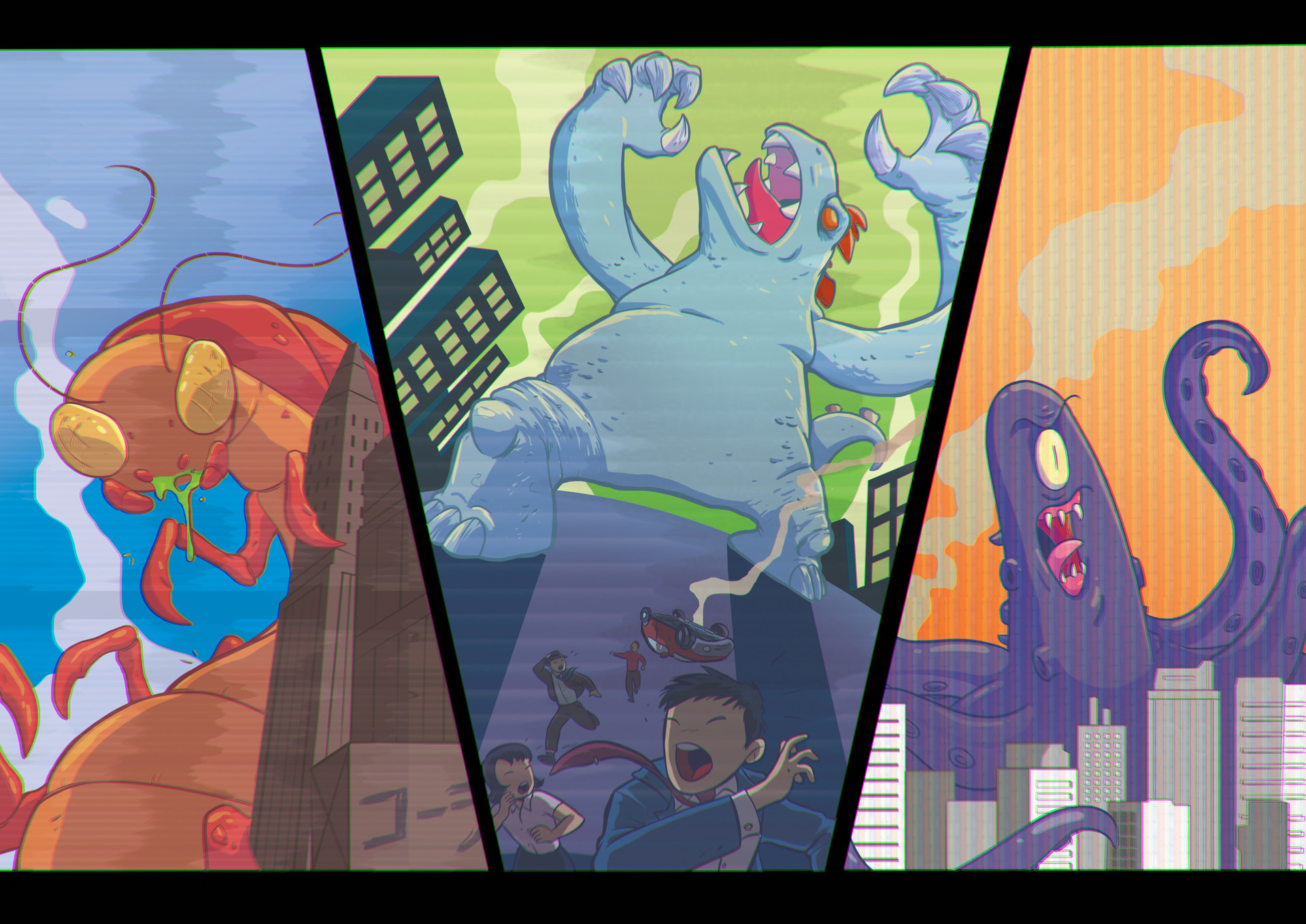 ArtStation - Kaiju Attack